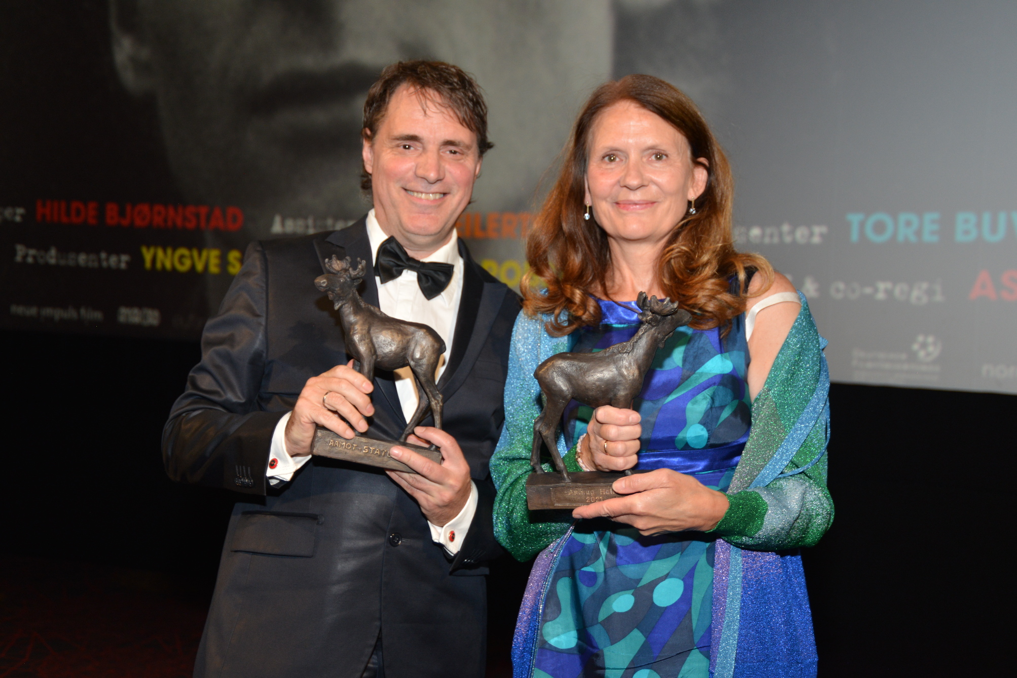 Aamot-statuetten 2021 til Aslaug Holm og Thomas Robsahm - Film & Kino